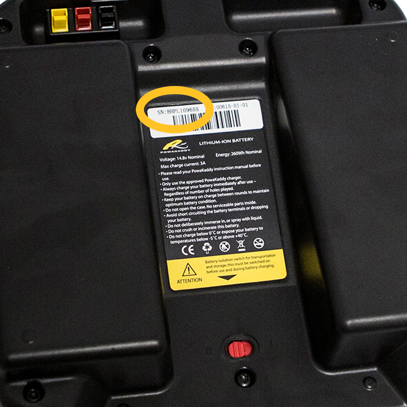 How To Locate Your Product Serial Number – PowaKaddy
